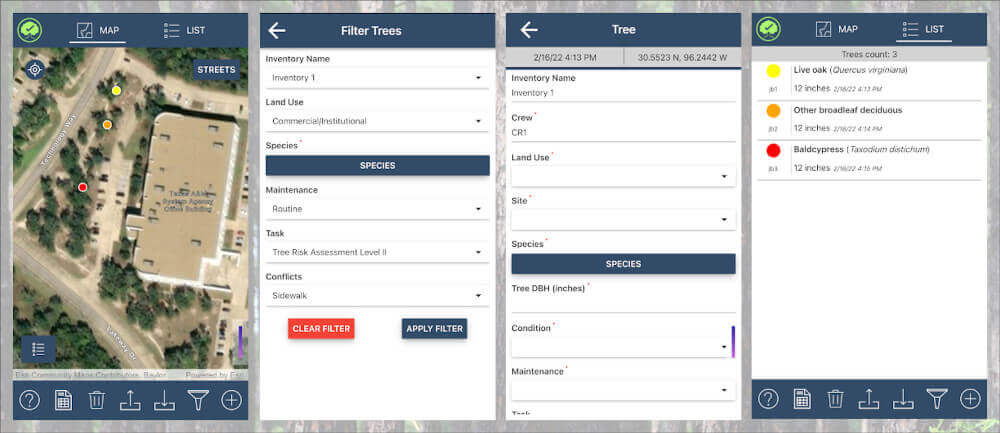 Trees Count Mobile App